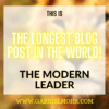 The Modern Leader | 25 Amazing Tips For Becoming A Leader!
